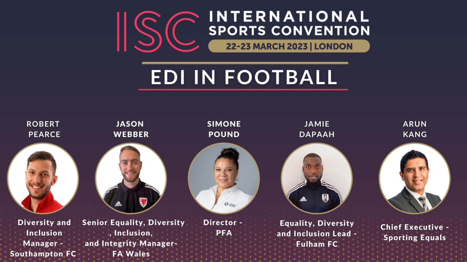 EDI in Football Panel Lineup - International Sports Convention